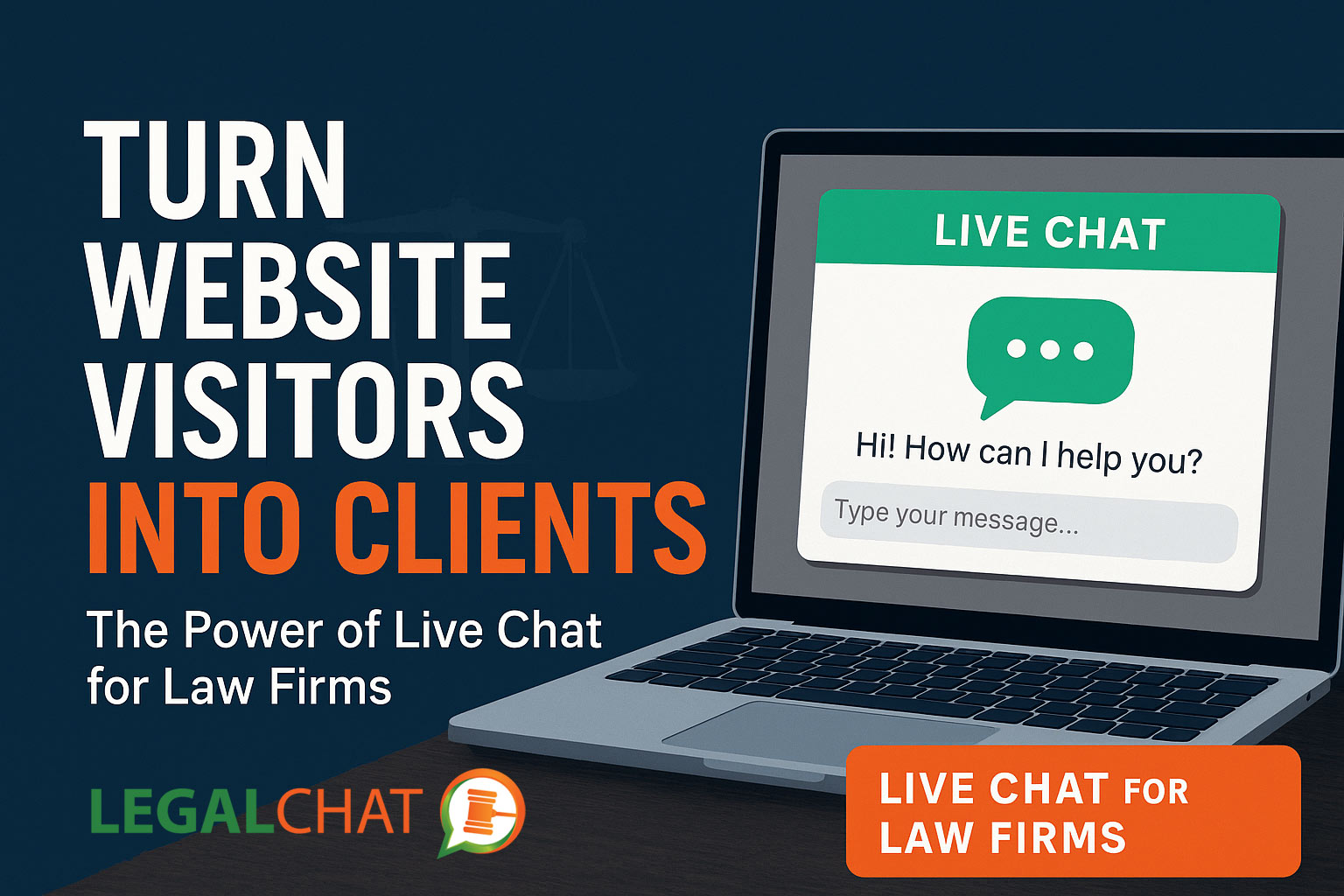 Turn Website Visitors into Clients: The Power of Live Chat for Law Firms